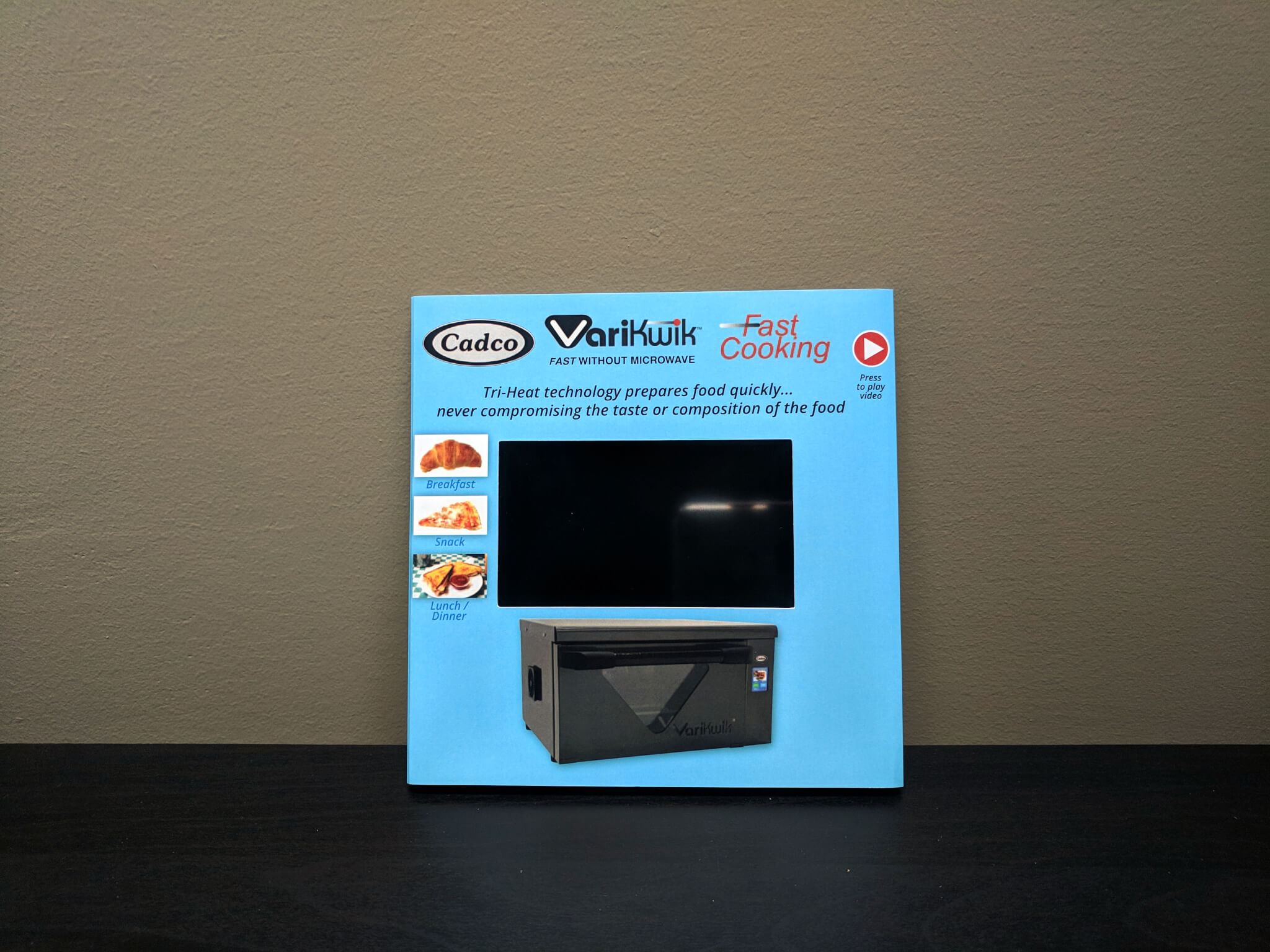 LCD Invitation Card | videoTAG Push Button Activated | bigDAWGS Promotions