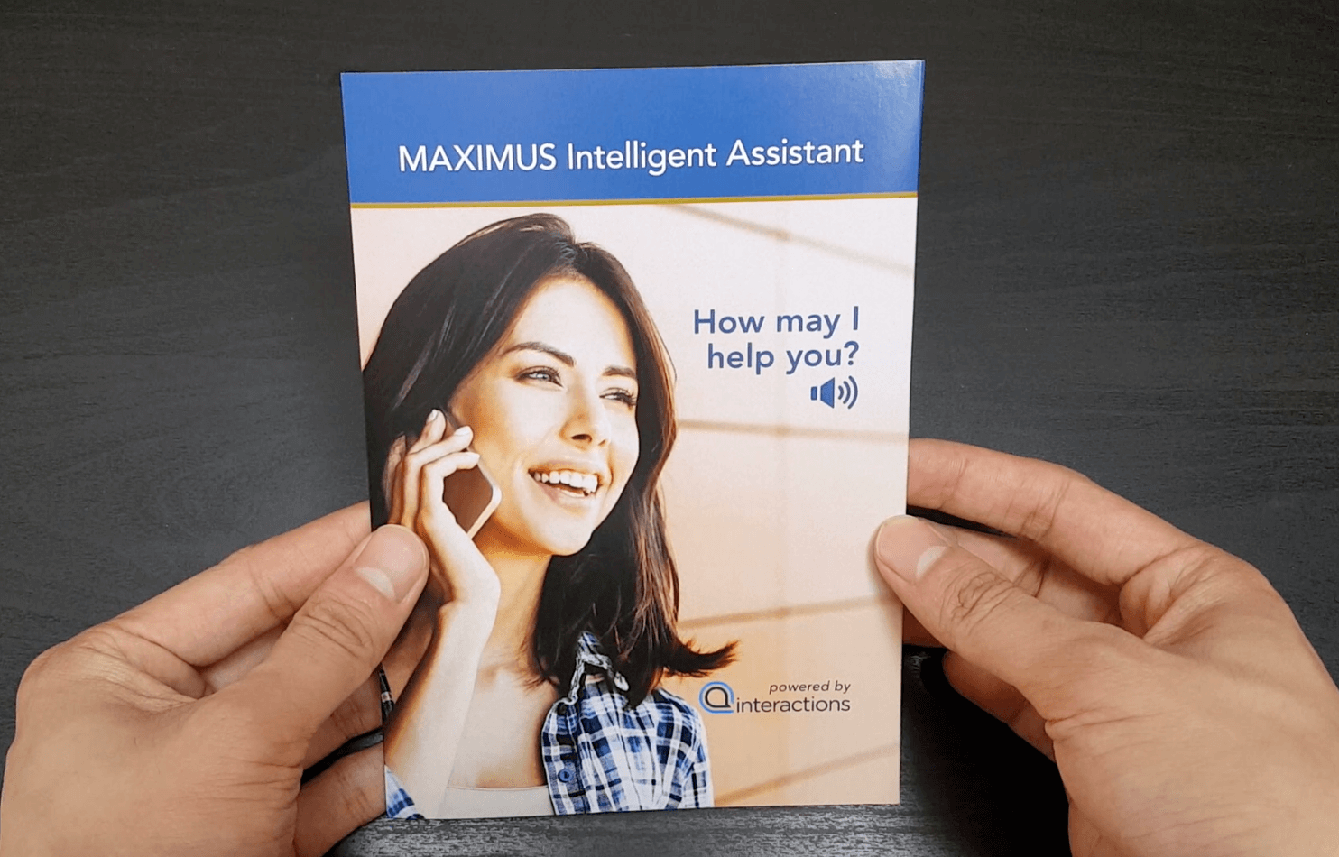 MAXIMUS Federal Custom Sound Greeting Card - bigDAWGS