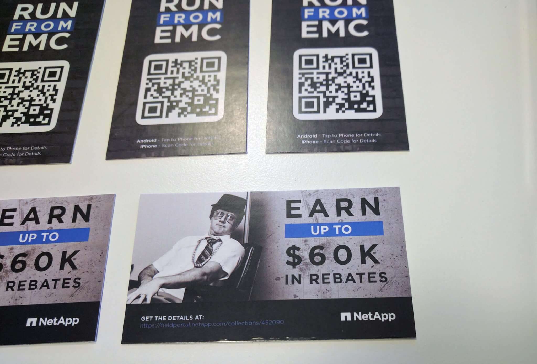 NetApp Promotional Business Card with NFC - bigDAWGS