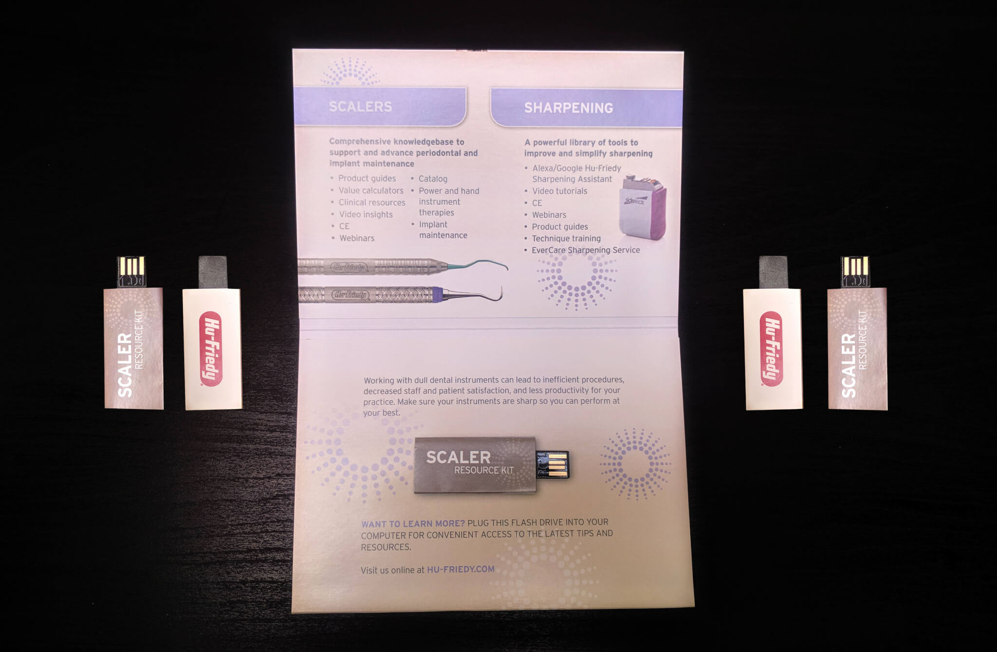 Hu-Friedy Custom Printed Card with USB Webkey - bigDAWGS