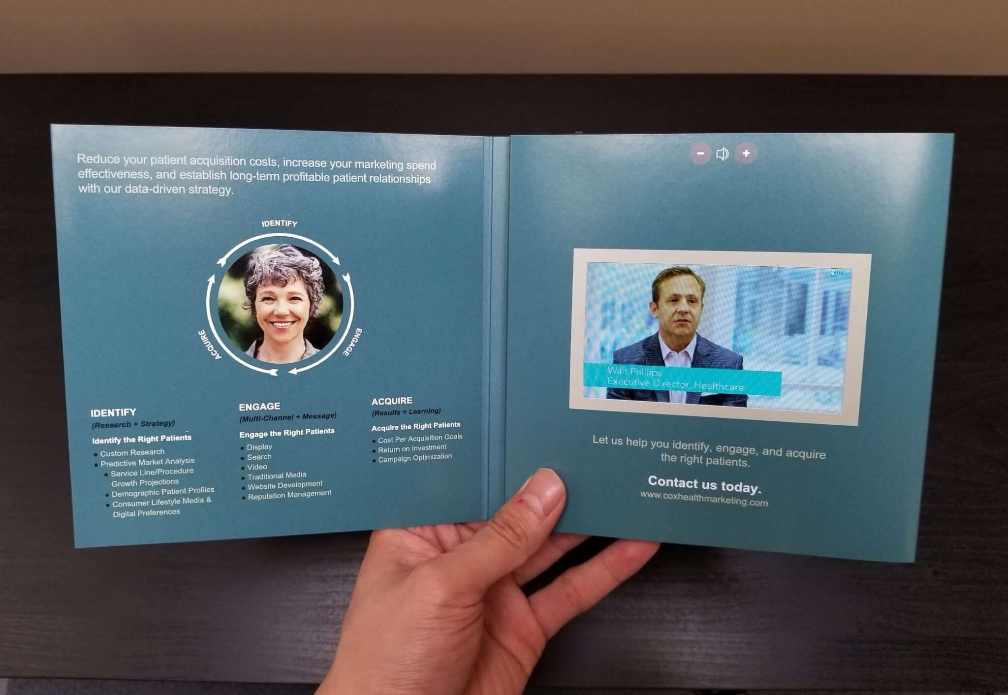 Custom LCD Video Mailer | videoCARD | bigDAWGS Promotions